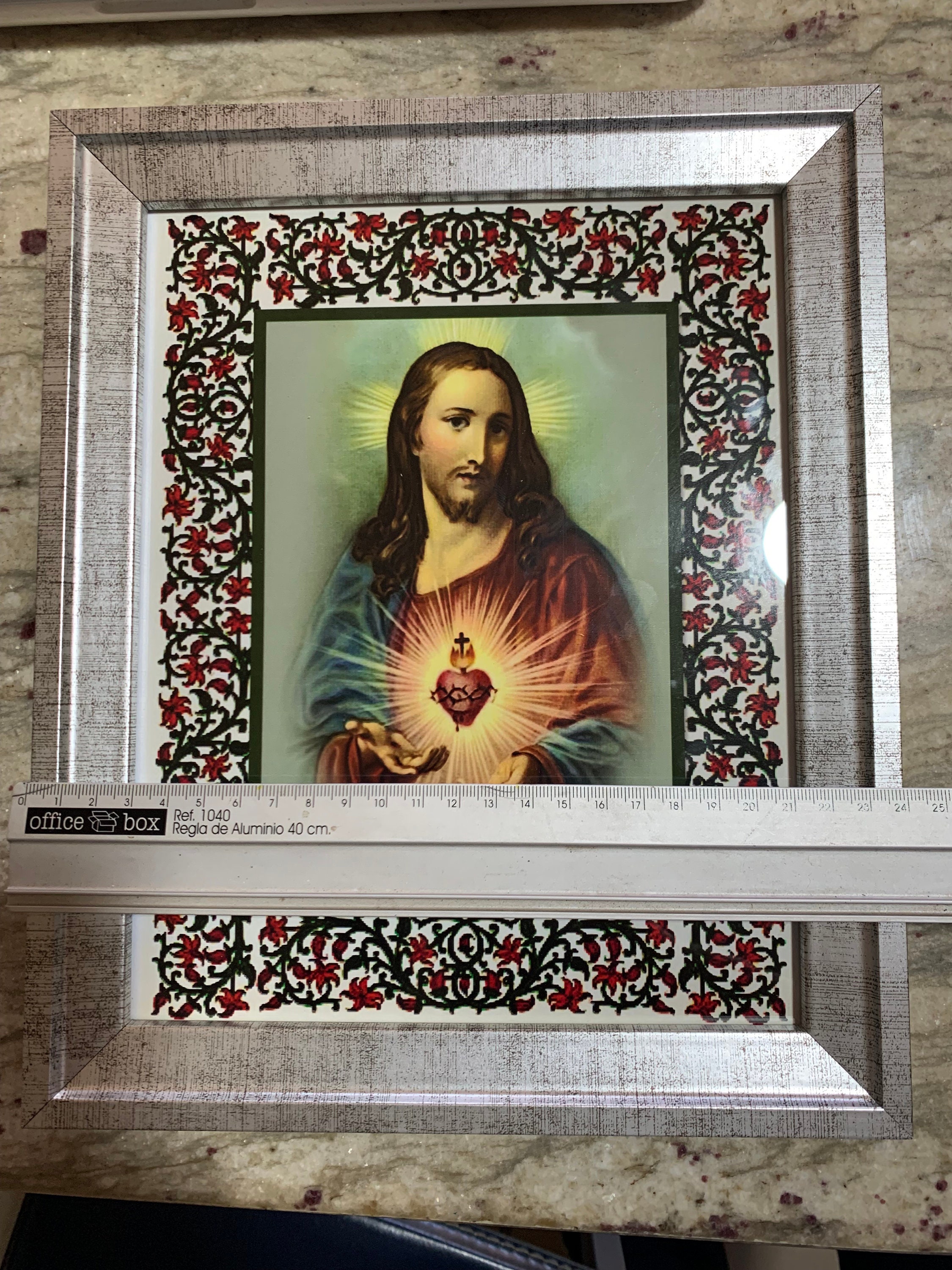 Sacred Heart of Jesus. Chart. - Etsy