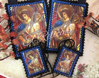 St Michael the Archangel Scapular - Etsy
