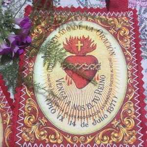 Apostolate of Prayer. Scapular - Etsy