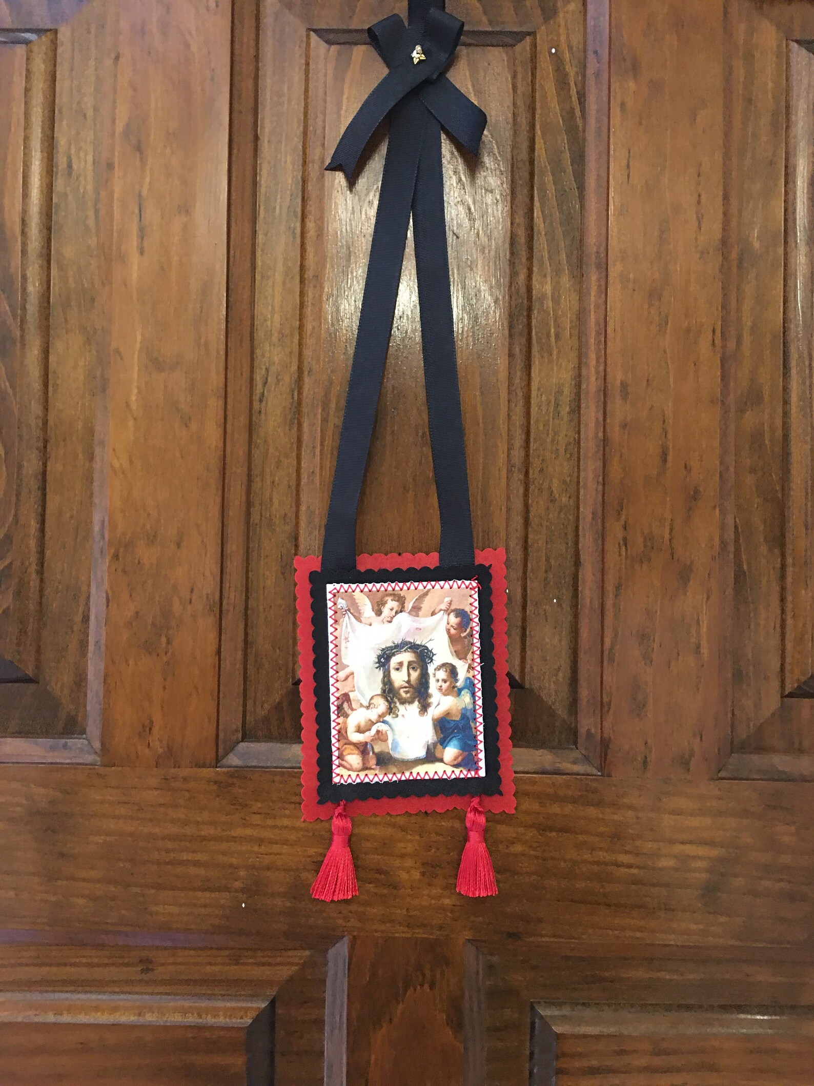 Scapular for Door. the True Face of Our Lord Jesus Christ. - Etsy