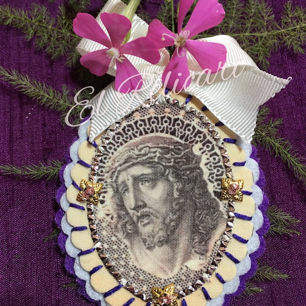 Holy Face of Jesus Scapular - Etsy