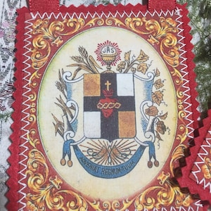 Apostolate of Prayer. Scapular - Etsy