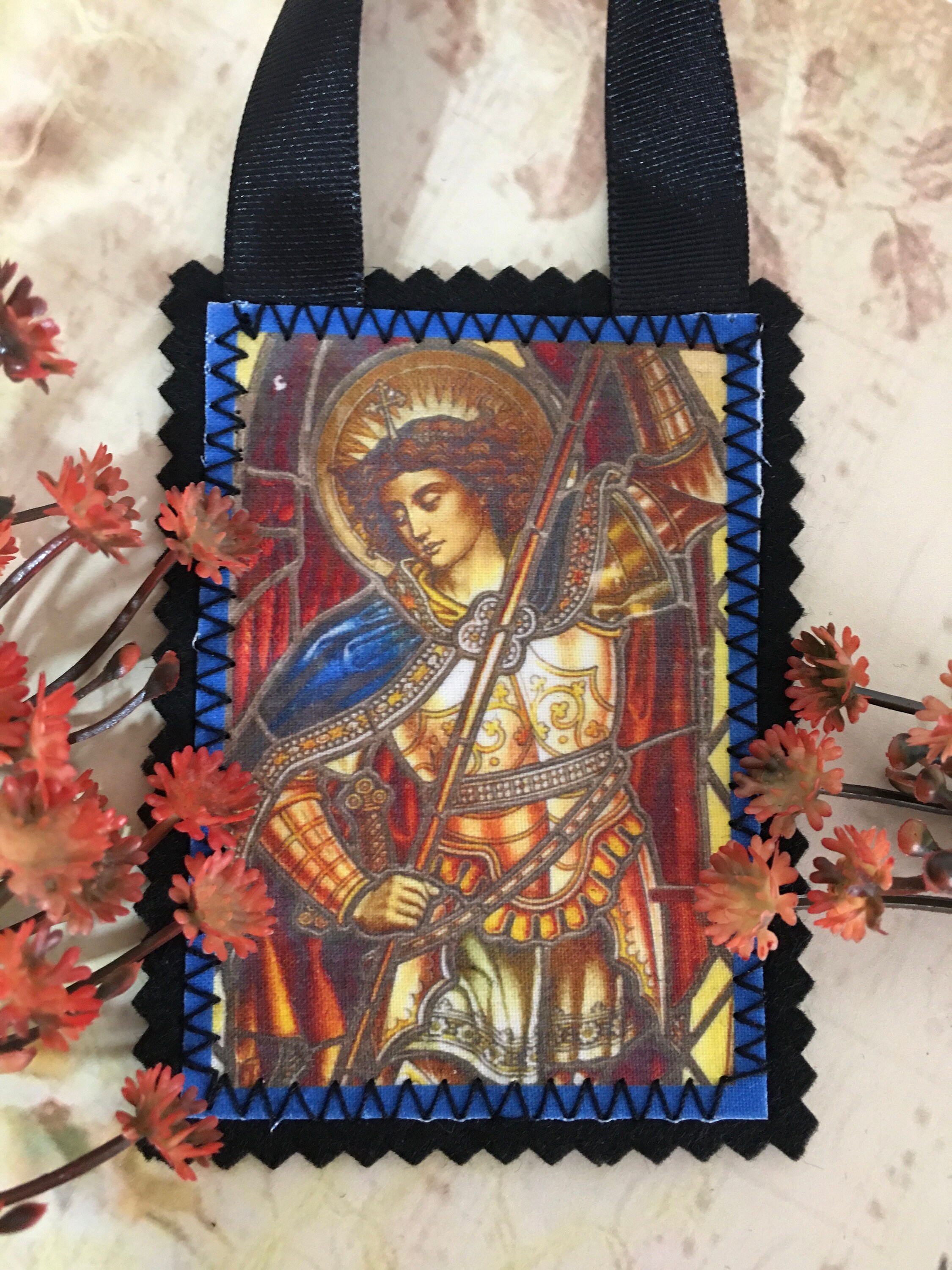 St. Michael the Archangel. Scapulars. - Etsy Canada