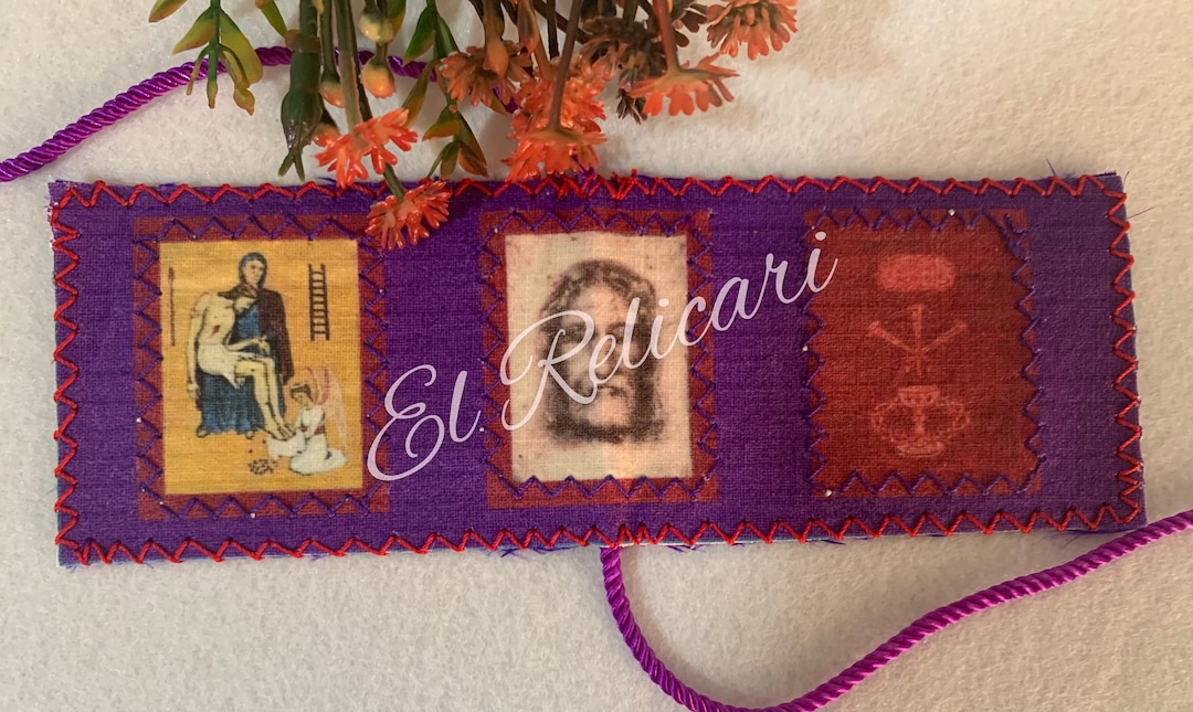 PURPLE SCAPULAR. Scapular for the End Times. Marie Julie Janhenny ...