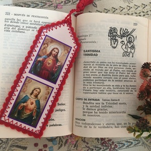 Sacred Hearts of Jesus and Mary. Page Separator. - Etsy