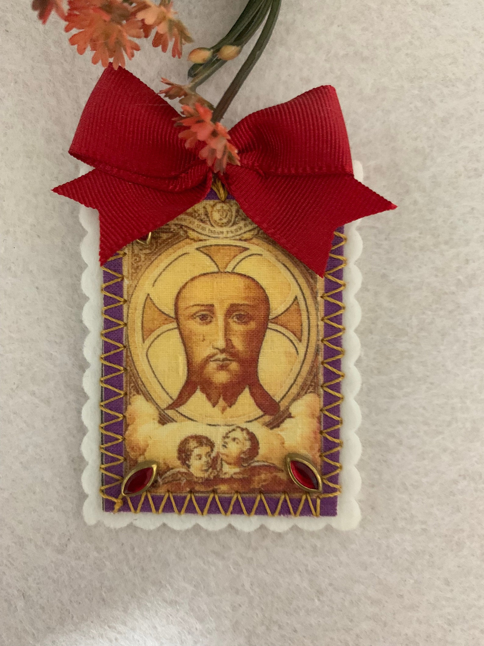 HOLY FACE of Alicante. Holy Face. Holy Face. Scapular. - Etsy