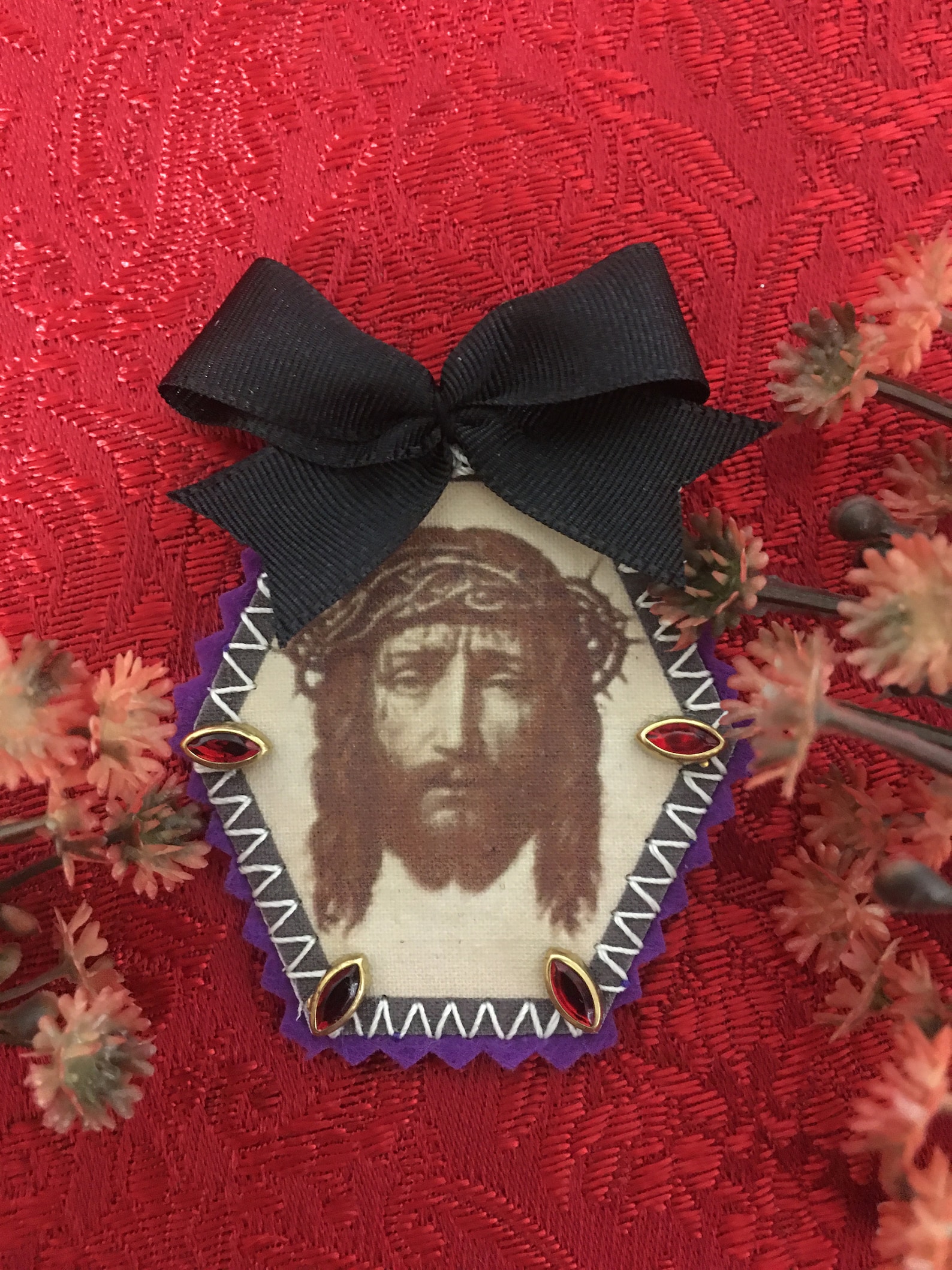 The True Face of Our Lord. Holy Face. Scapulars. - Etsy