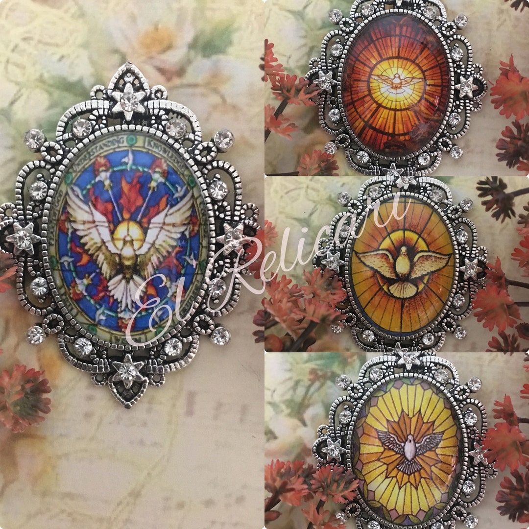 The Holy Spirit. Brooches. - Etsy