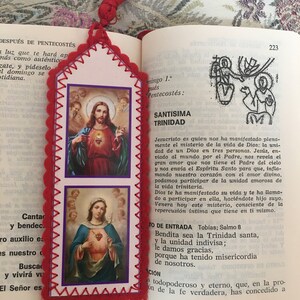 Sacred Hearts of Jesus and Mary. Page Separator. - Etsy