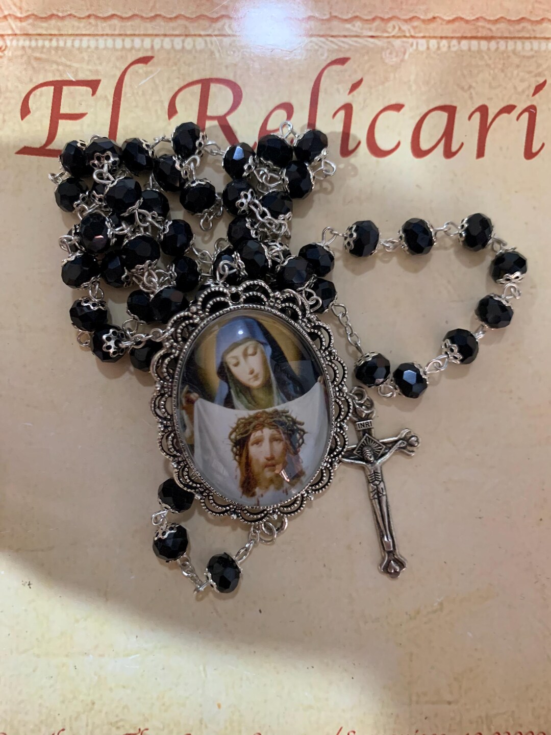 VERONICA. Holy Woman Veronica. Holy Face. Rosary. - Etsy