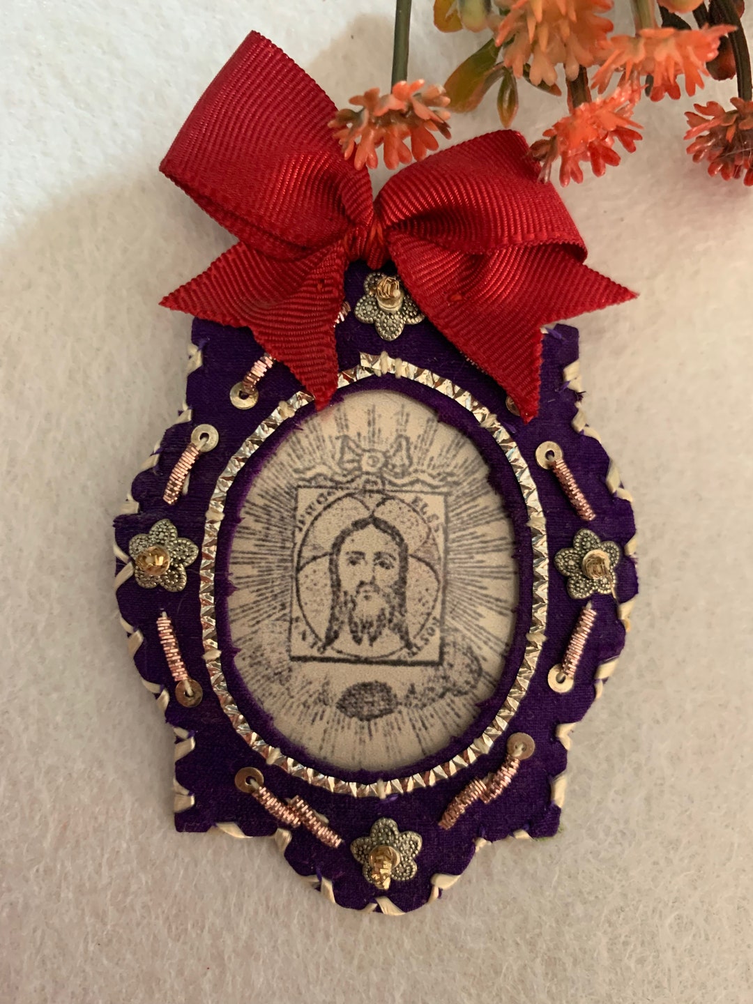 HOLY FACE of Alicante. Holy Face. Holy Face. Scapular. - Etsy