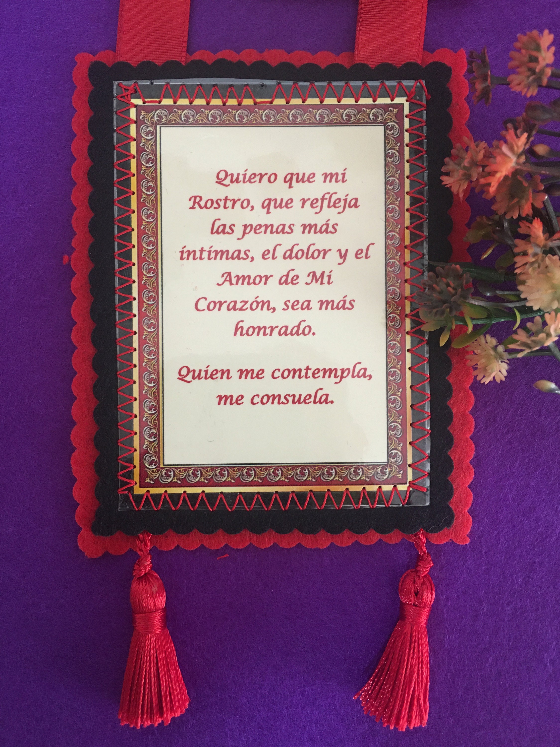 Devotion to the Holy Face. Scapular for the Door Blessing for - Etsy UK