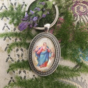 Keychains of the Immaculate Heart of Mary. - Etsy