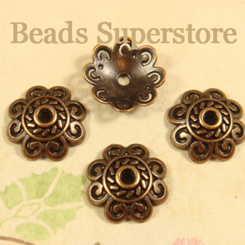 12mm Bead Cap - Etsy