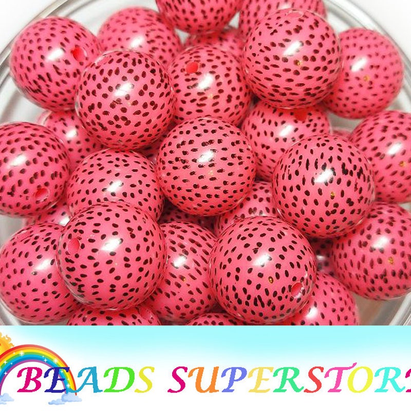 Watermelon Beads - Etsy