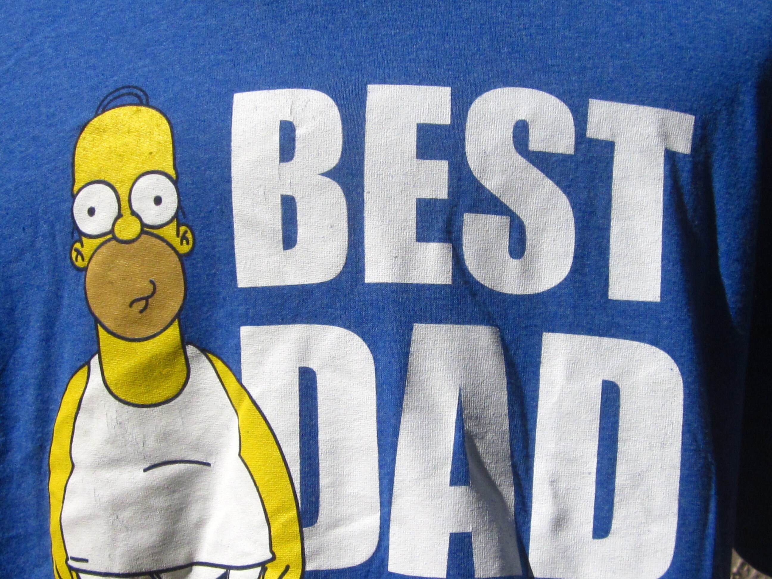 Vintage BEST DAD BOD Homer Simpson in His Whitey Tighties for Any Dad ...
