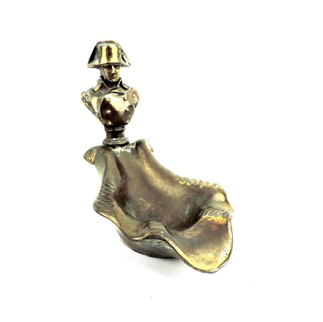 Antique French Napoleon Trinket Dish: French Bronze Napoleon Ashtray - Etsy