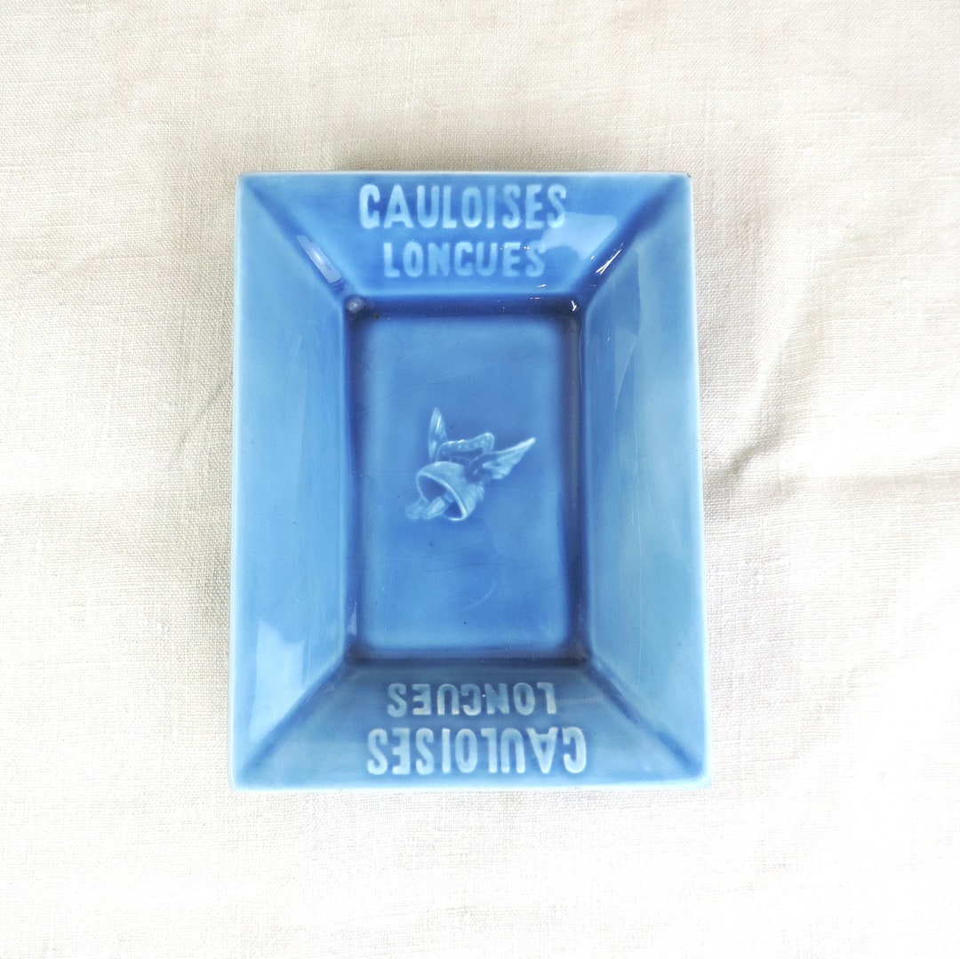 Vintage Ashtray, French Vintage Gauloises Longues Cigarette ...