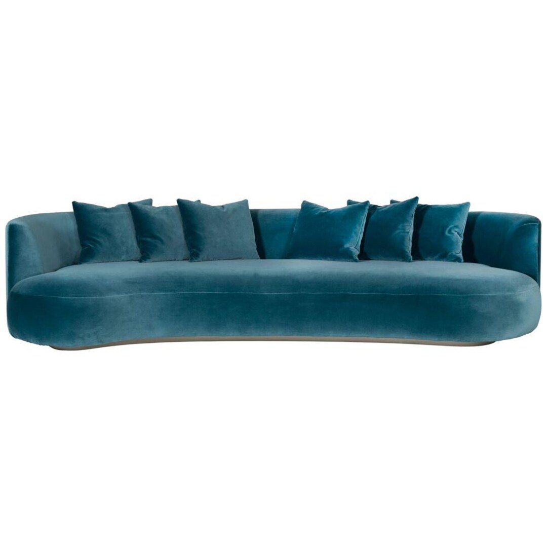 Modern Twins Sofa Outdoors Dedar Libertino Velvet Handmade Portugal ...