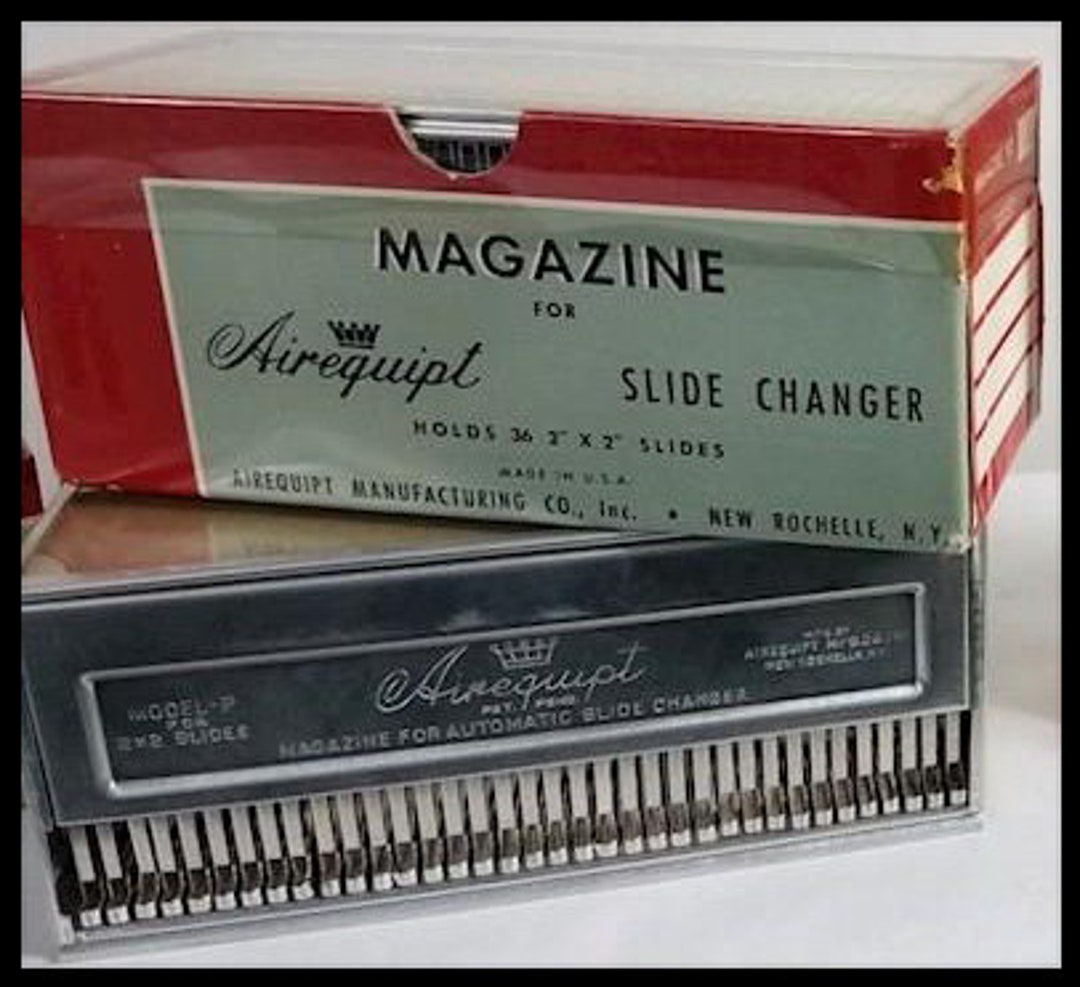 ARGUS AIREQUIPT 35MM Slide Magazine - Aluminum, for Models 300, 500 and ...