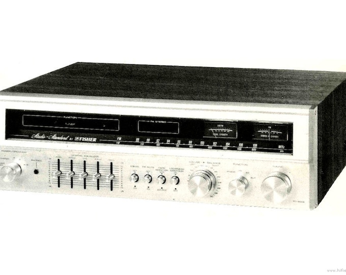 FISHER Studio Standard RS-2002 Vintage Stereo Receiver - Etsy