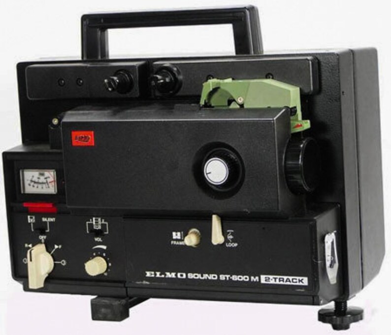 ELMO ST-600M 2 Track Super 8MM Sound Projector - SERVICED - Etsy