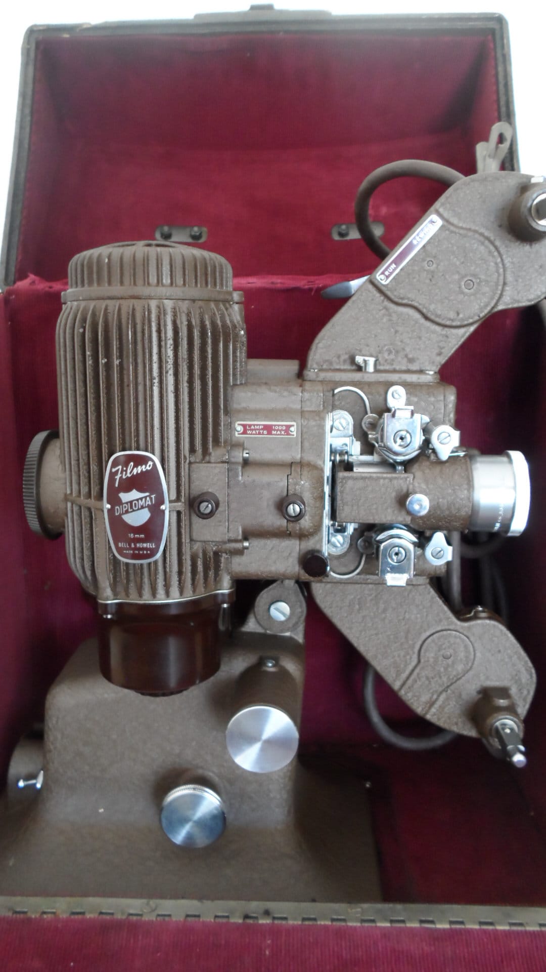 Bell and Howell 16MM FILM Projector "filmo Diplomat" With CASE ...