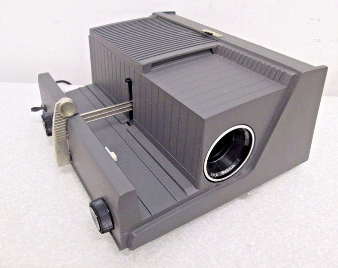 ARGUS 35MM Slide Projector Model 500 Automatic, SERVICED, With Cord ...