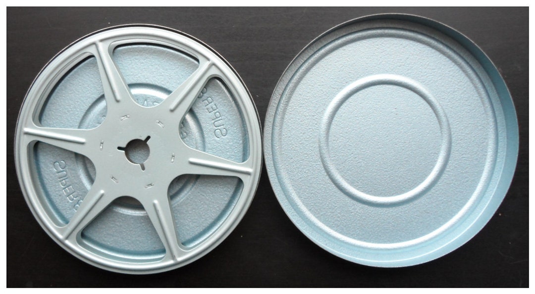 Super 8MM Film Reel, 5 Inch, 200 Foot, Metal, Includes Case, High ...