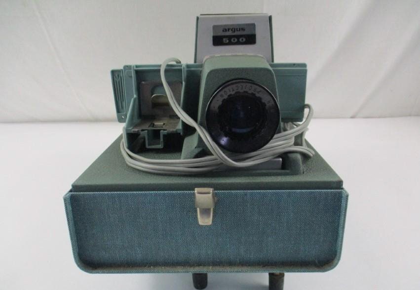 ARGUS 500 35MM Slide Projector With Auto Loader, New Lamp (bulb ...