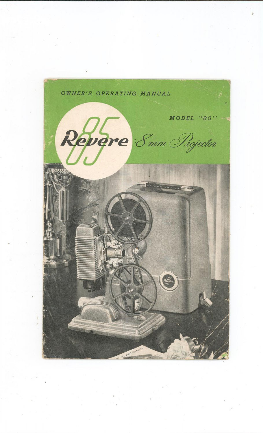 REVERE 8MM Movie Projector - SERVICED: Variable Speed, Includes Reel ...