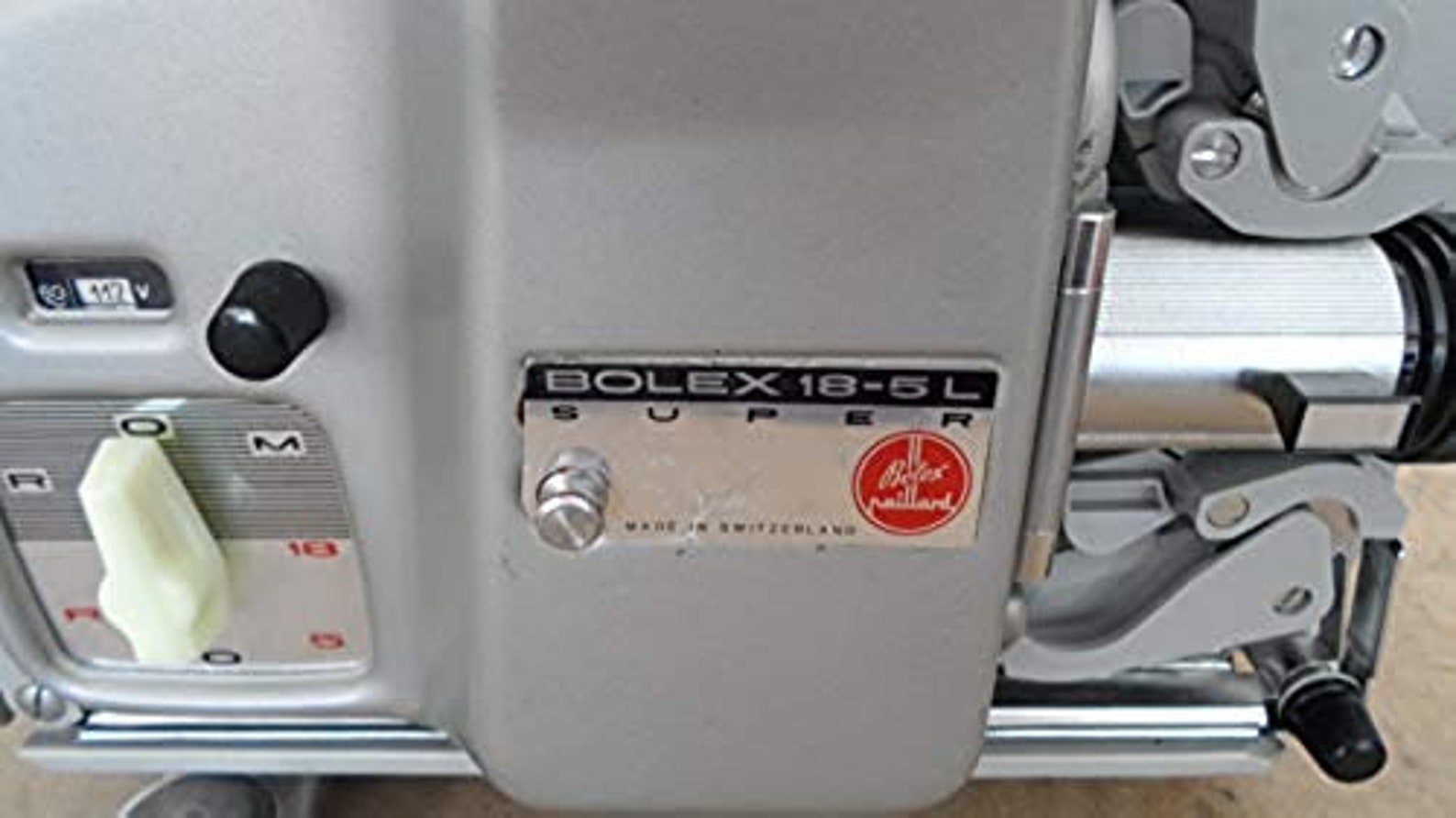 BOLEX Model 18-5L Super 8MM Projector Includes Cord No Lamp - Etsy