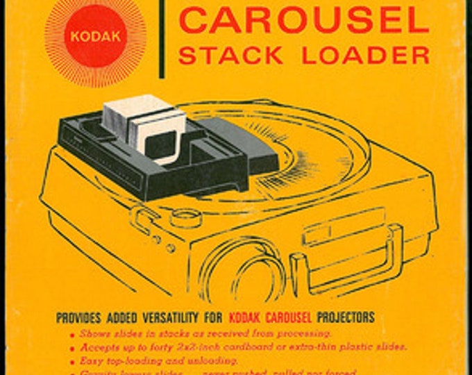 KODAK 35MM Slide Projector Stack Loader Original Box - Etsy
