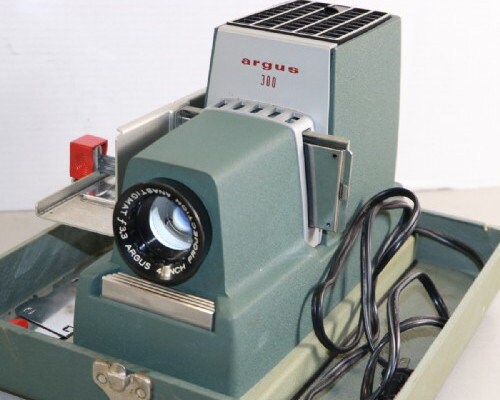 ARGUS MODEL 300 35MM Slide Projector - Etsy