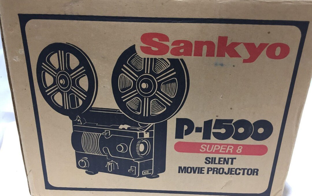 Sankyo Model P-1500 Super 8 Projector, Variable Speed, Made in Japan, LINK NEW in Box - Etsy
