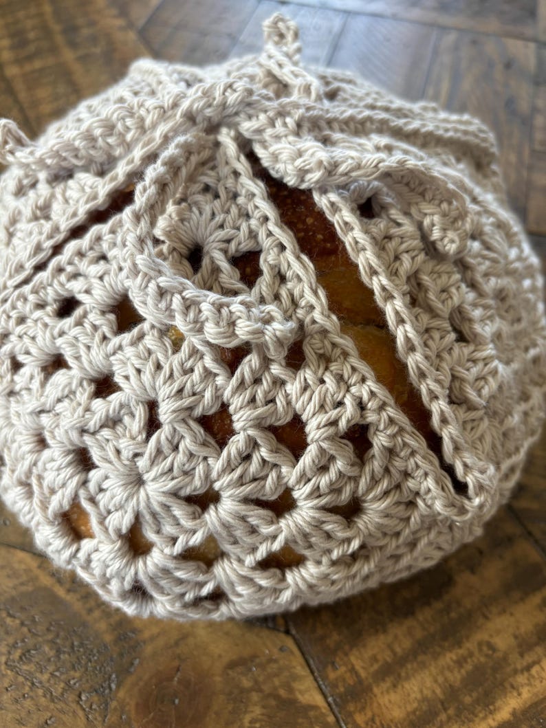 Granny Square Sourdough Cozy Crochet Pattern (PDF Pattern) - Etsy