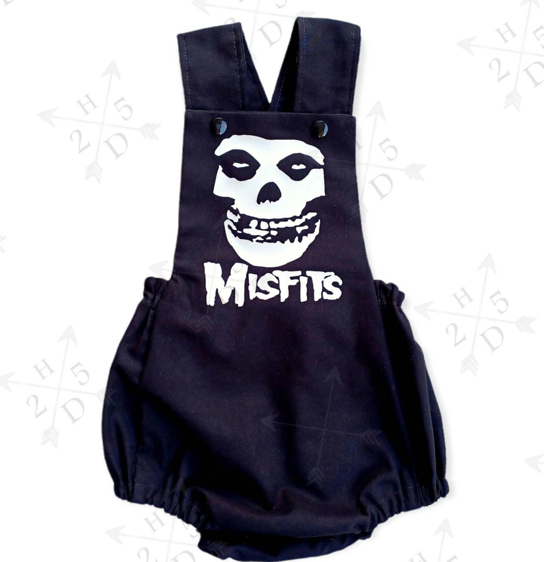 Misfits Horror Overall Baby Romper Jumpsuit - Etsy