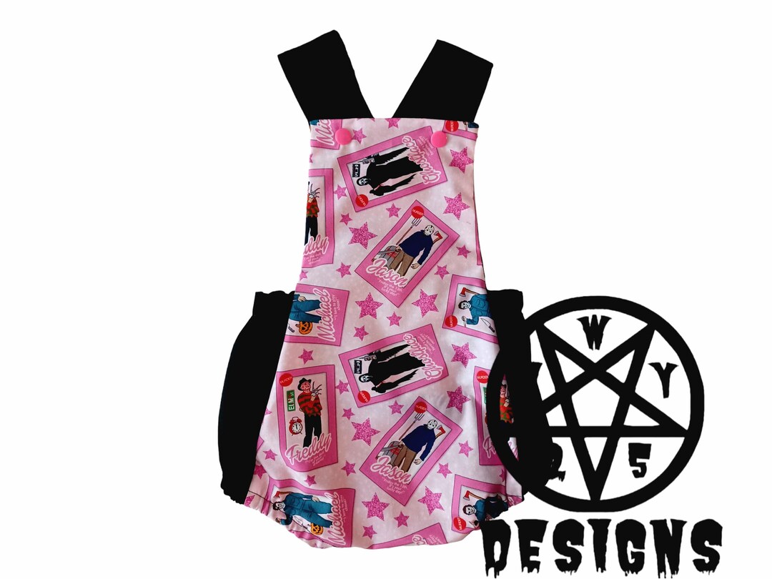 Horror Doll Overall Romper Jumpsuit - Etsy