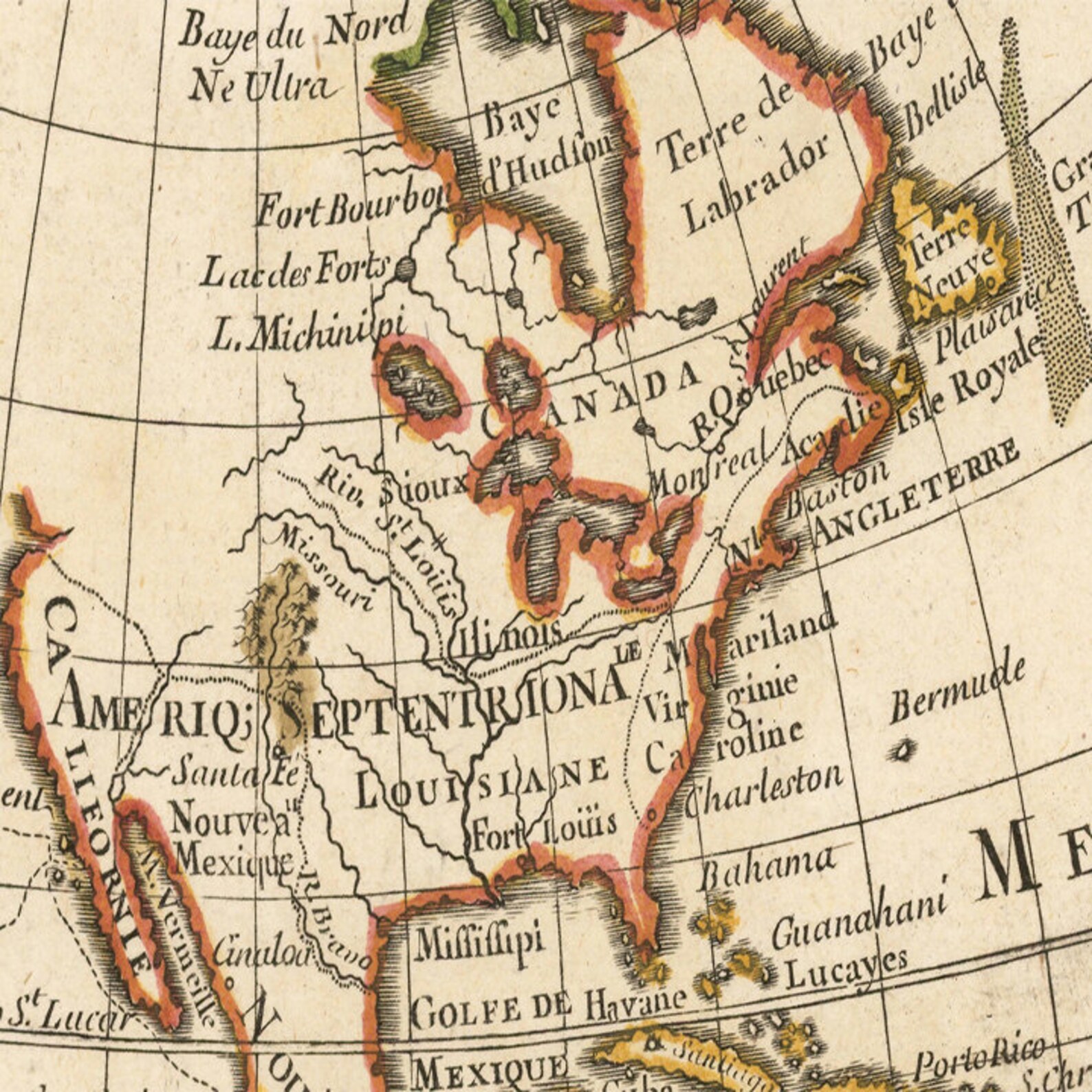 World Map 1720 Double Hemisphere Map World Map Art - Etsy