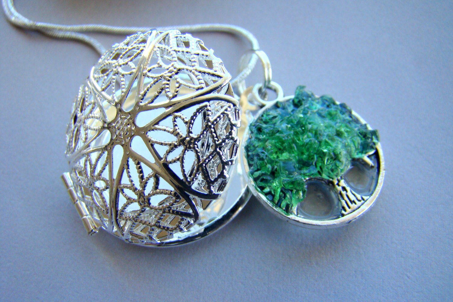 Wisdom Tree Essential Oil Diffuser Necklace Tree of Life | Etsy