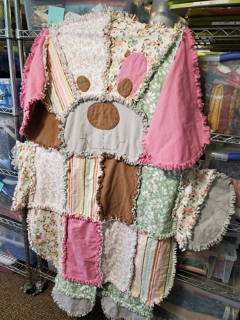 Vintage Rag Quilt Pattern for Puppy Kitty and Teddy Bear - Etsy