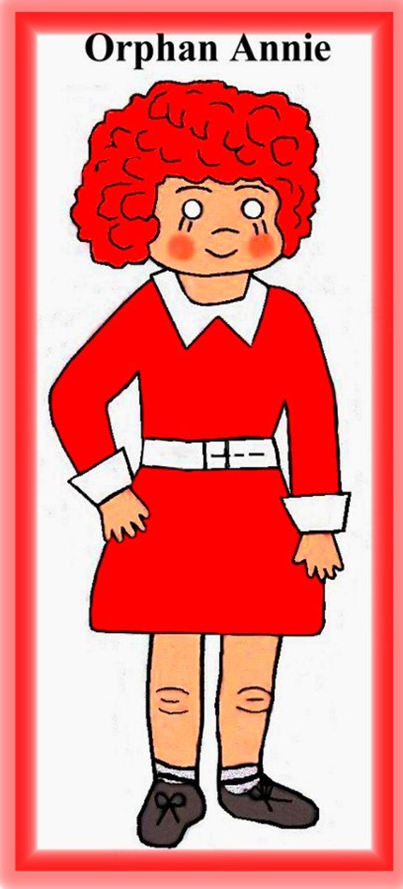 Orphan Annie Costume Pattern
