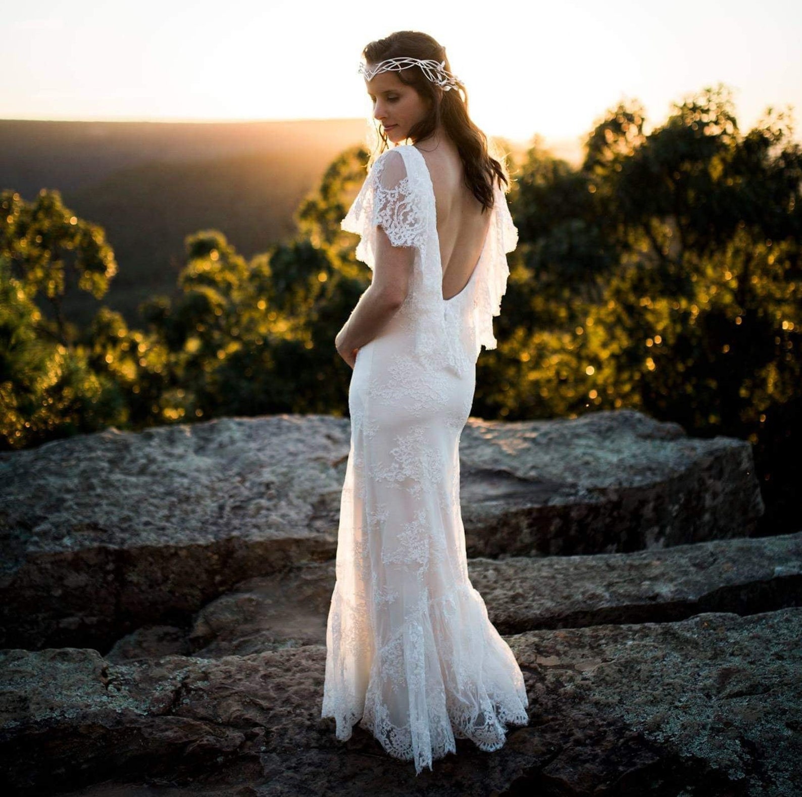 Wedding Dress Plus Size Wedding Dress Rustic Wedding Dress - Etsy