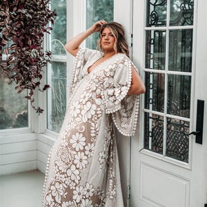 Kayleigh, Boho Wedding Dress, Bell Sleeve Wedding Dress, Lace Wedding ...