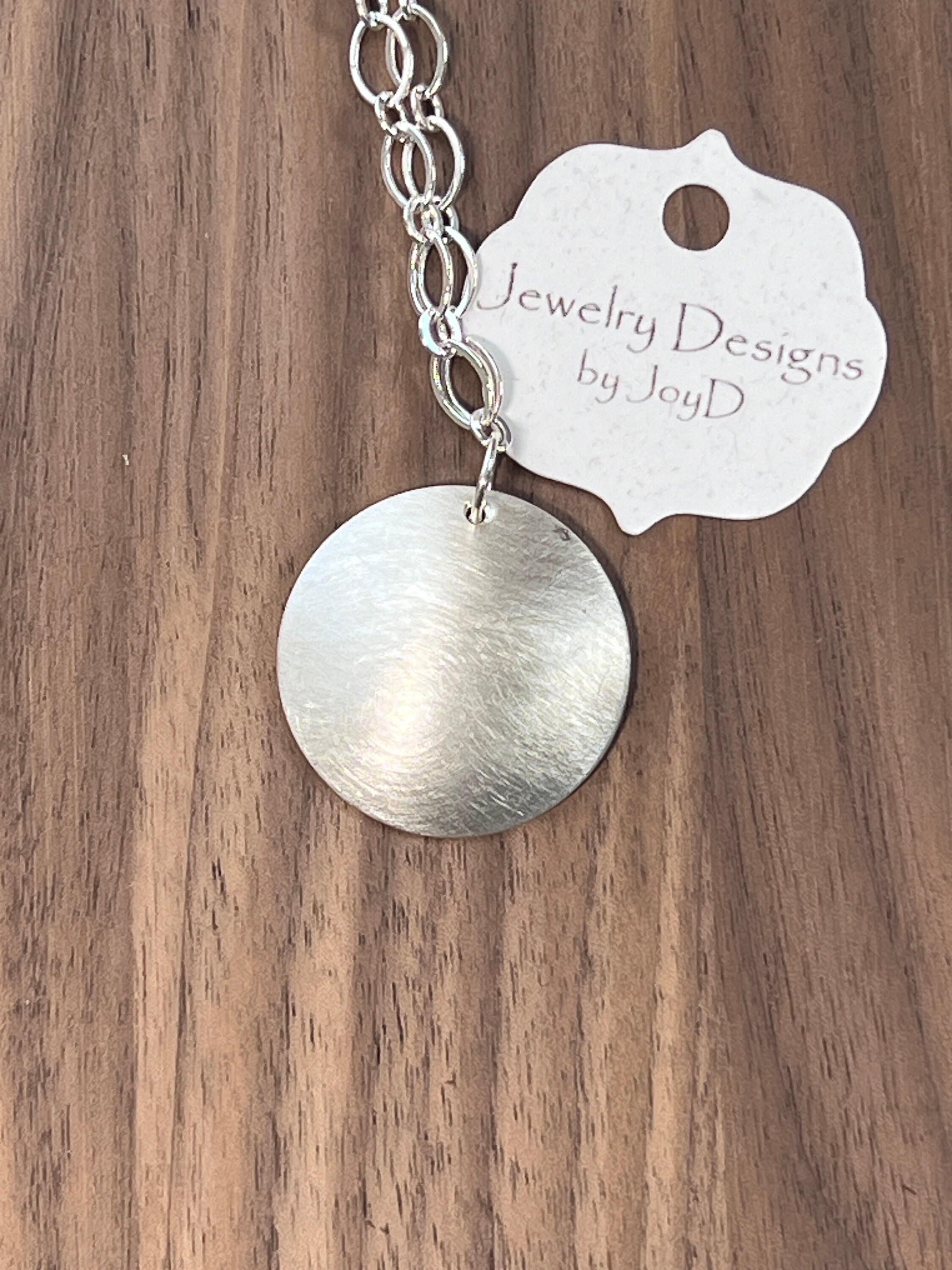 Silver Disc Domed Disc Brushed Silver Domed Disc - Etsy