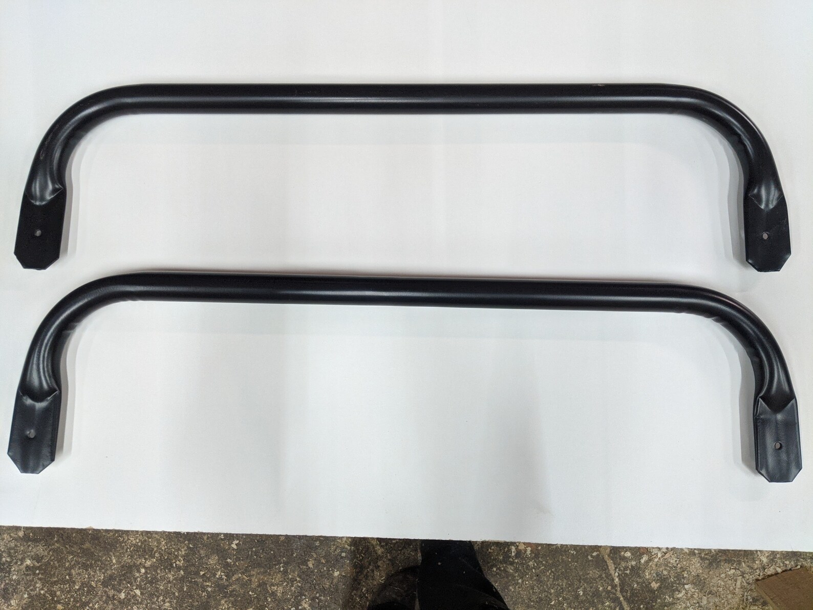 Ladder HANDRAILS Black White or Bare Steel No - Etsy