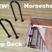LADDER HANDRAILS - Black - White or Bare Steel - No Obstructions! Candy ...