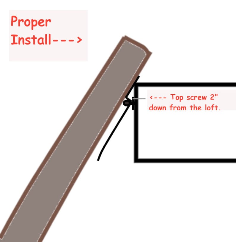 Bare Steel Ladder Hardware Kit Makes Your Ladder STAND UP - Etsy