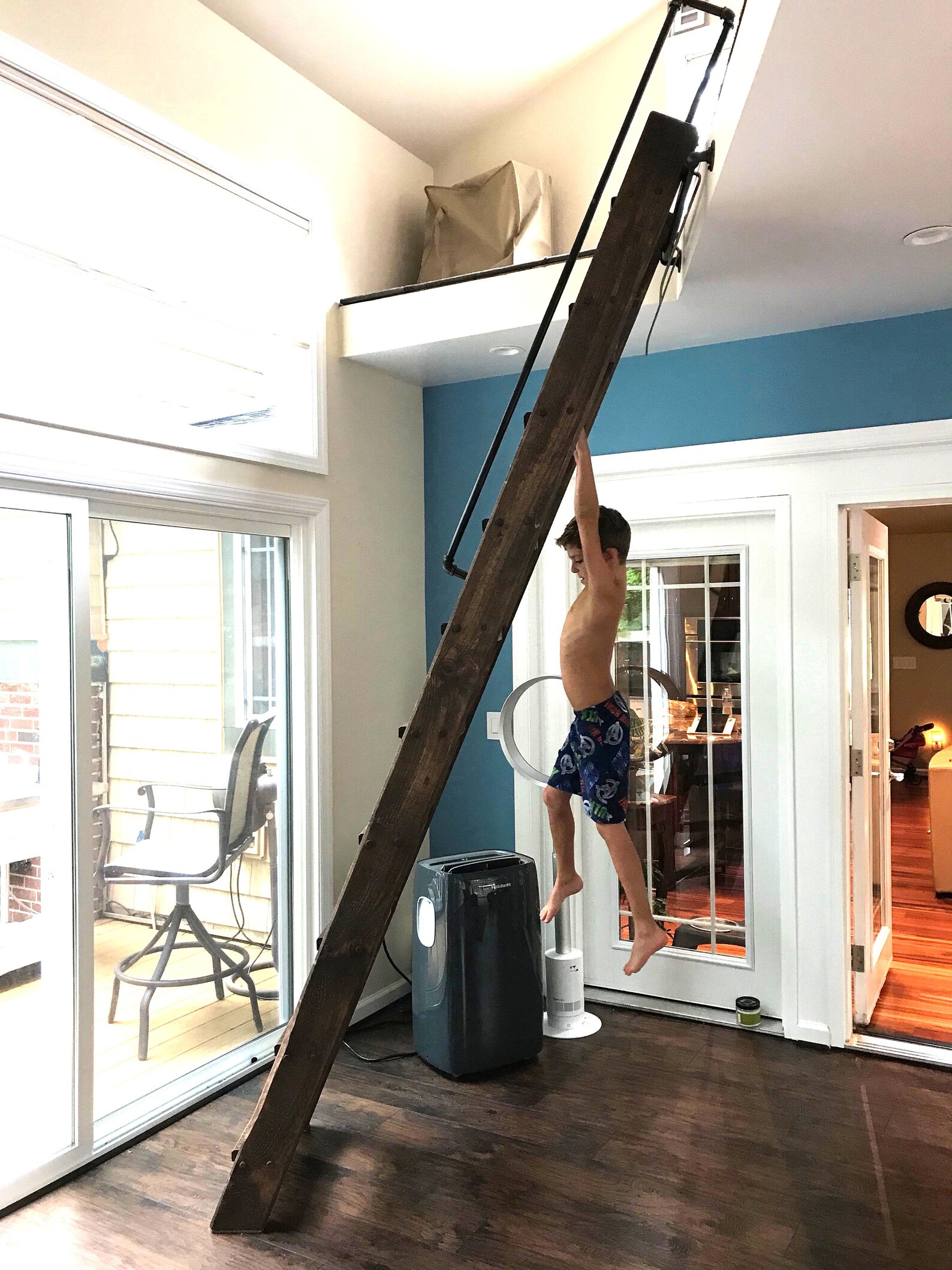 BLACK Ladder Hardware Kit Makes Your Ladder STAND UP - Etsy