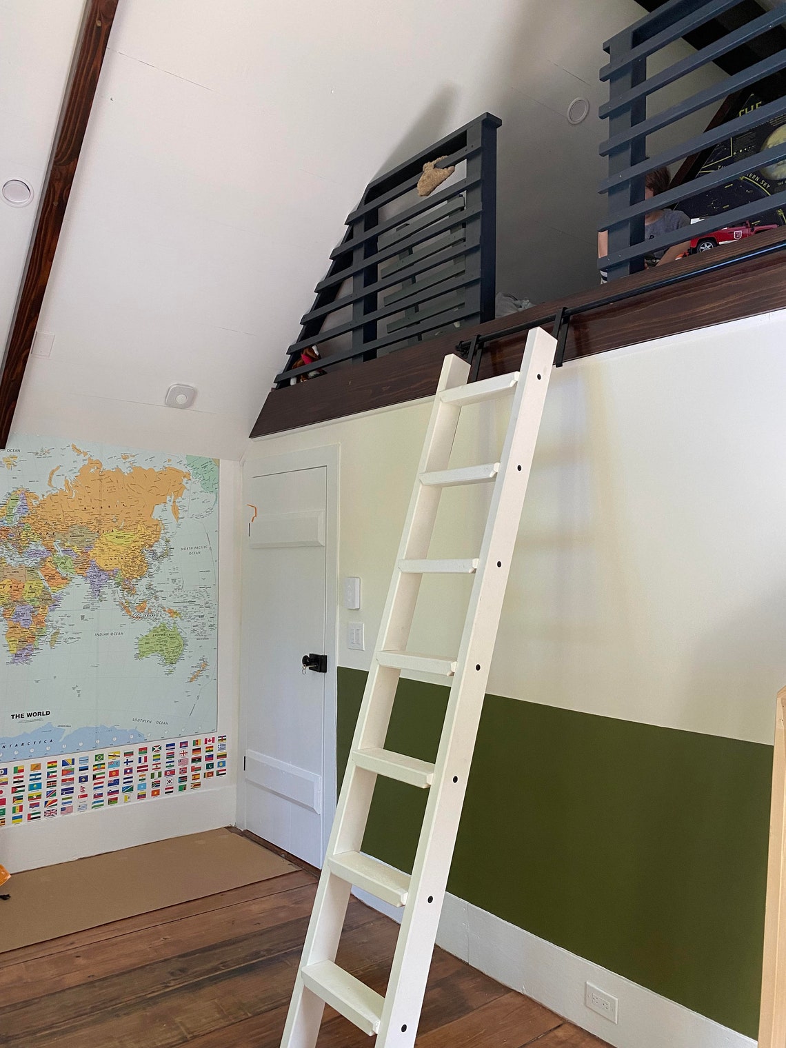 WHITE Ladder Hardware Kit Makes Your Ladder STAND UP - Etsy